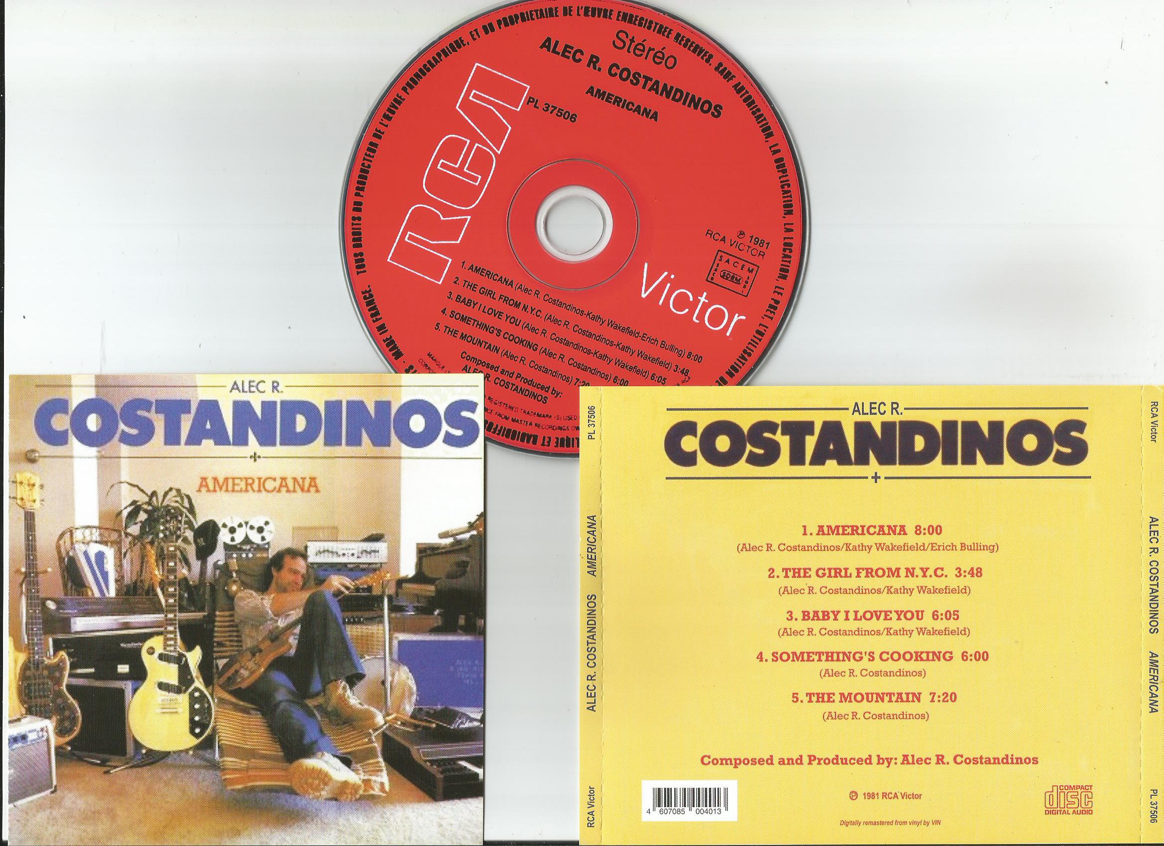 Alec R. Costandinos, 355 vinilos y CDs con CDandLP