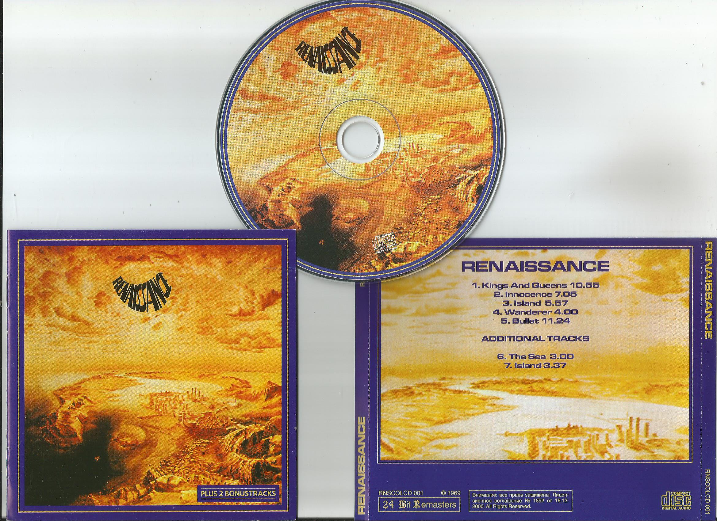 Album Renaissance de Renaissance sur CDandLP
