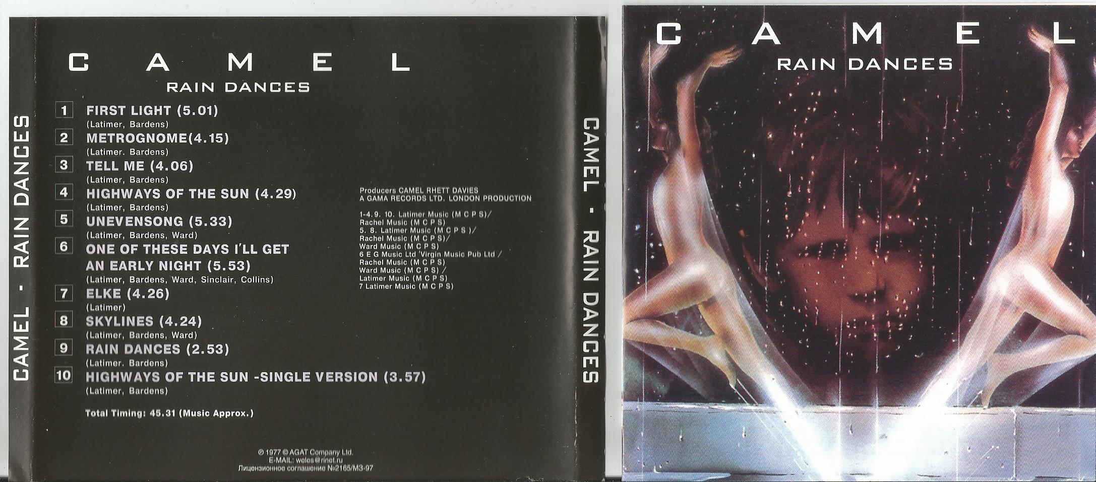 Page 2 - Camel Rain dances (Vinyl Records, LP, CD)