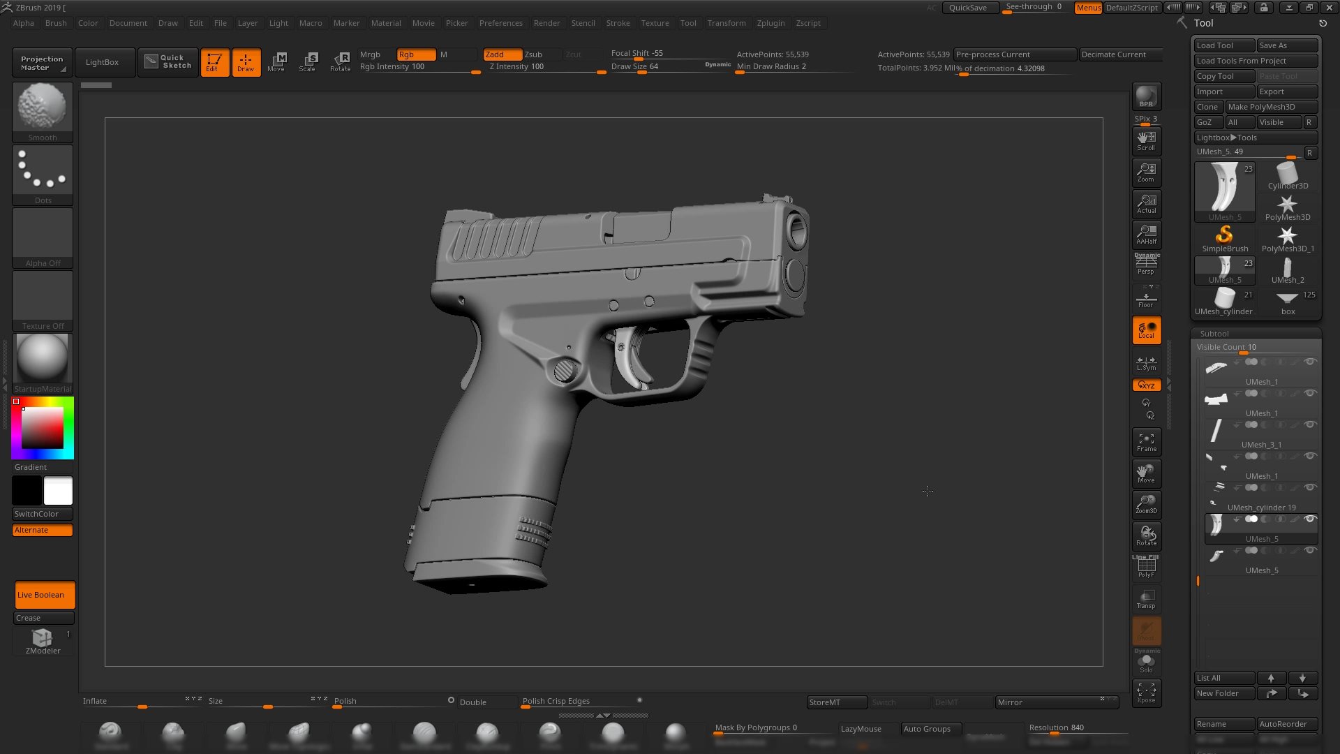 Gumroad, Eugene Petrov | Handgun for Video games Tutorial (2019) PCRec ...