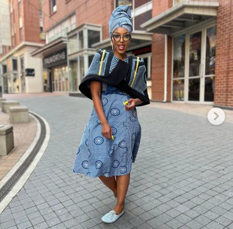 Pabi Moloi recently left fans wowed dressed in her latest fashion ...
