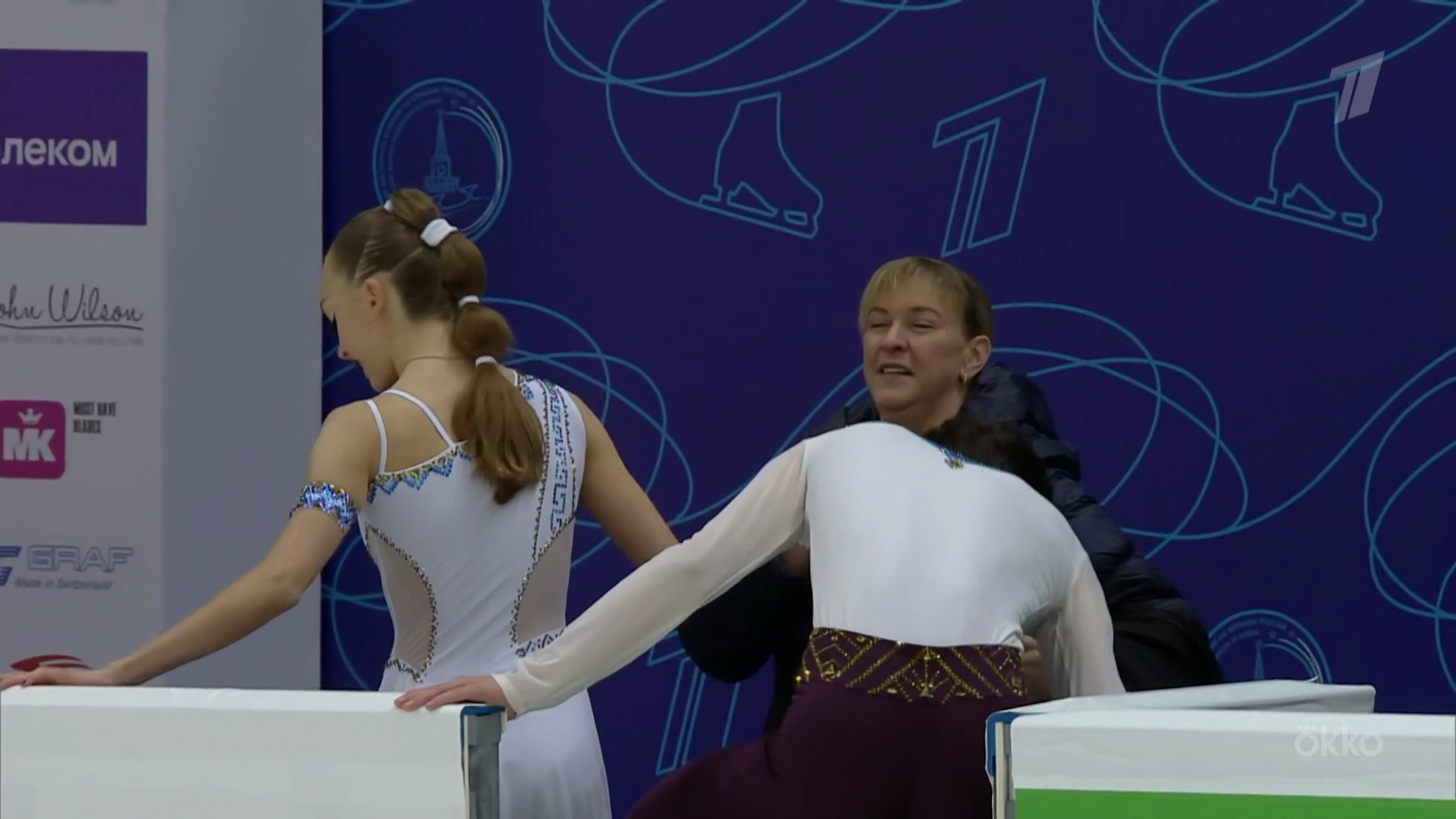 Фигурное катание Гран при России 2022 23 27 10 2022 Юниоры Танцы на льду Произвольный
