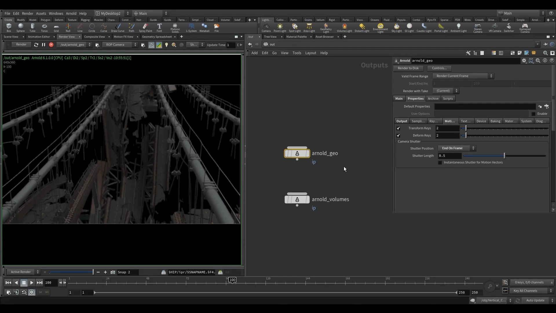 [The VFX School] Houdini - Bridge Collapse [2021, ENG-RUS] :: RuTracker.org