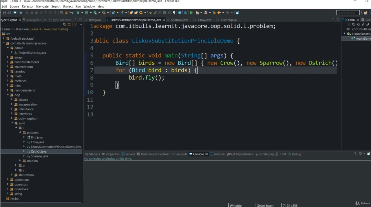 Udemy, Learn IT University, Andrii Piatakha | Object Oriented ...